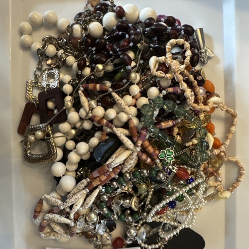 Random Costume Jewelry Lot Sale Necklace Bracelet Beaded | eBay