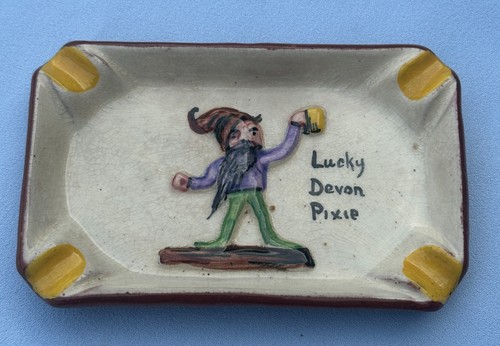 Watcombe Pottery Torquay Novelty Lucky Devon Pixie Ash Tray | eBay