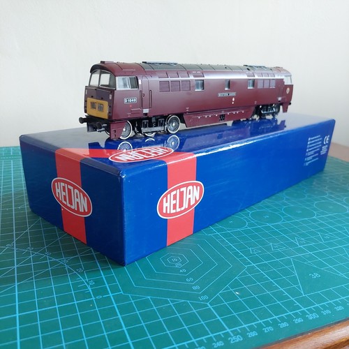 Heljan 5218 BR Class 52 Diesel Loco D1040 Western Queen Maroon + DCC ...