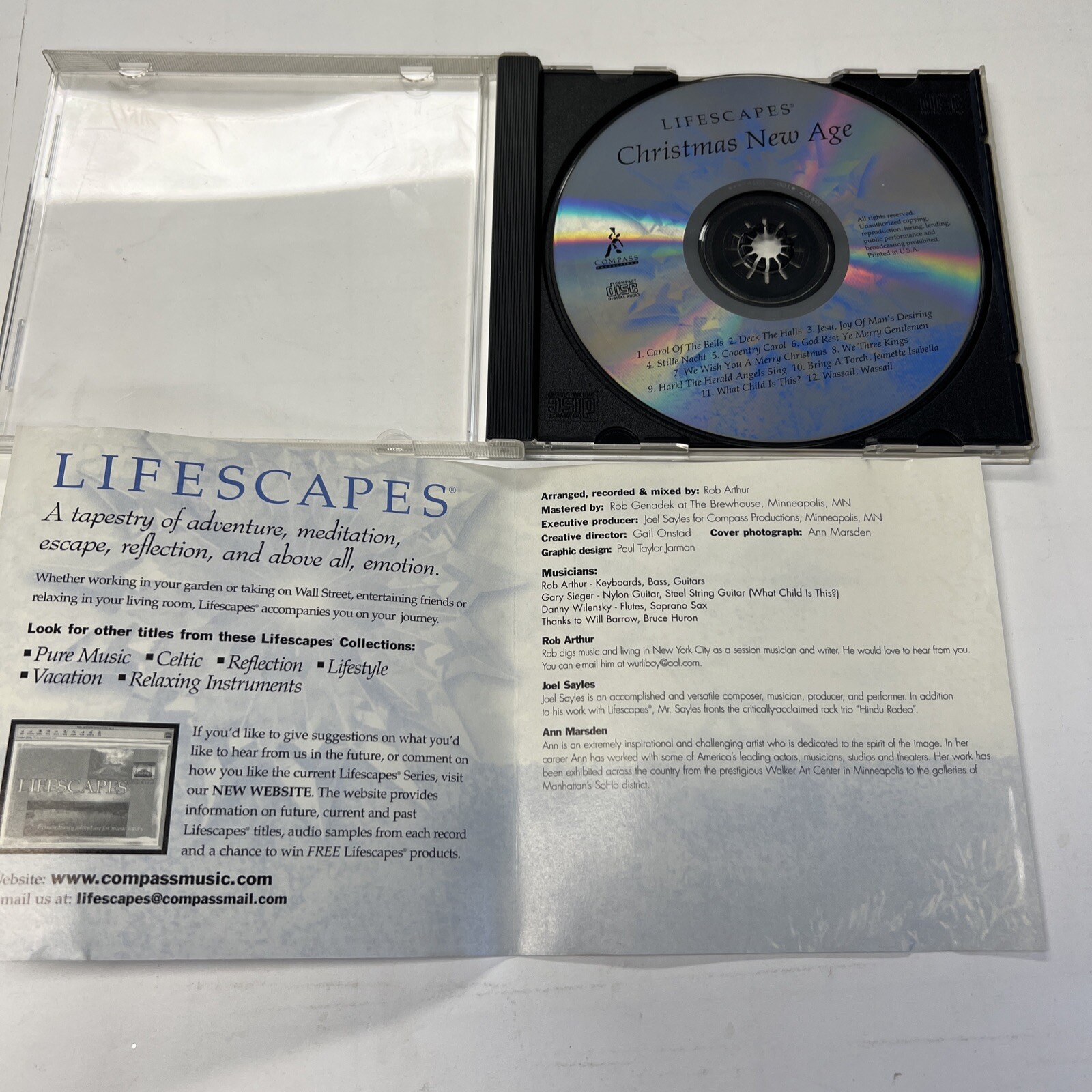 LIFESCAPES HOLIDAY COLLECTION: CHR MUSIC - Audio CD - GOOD | eBay