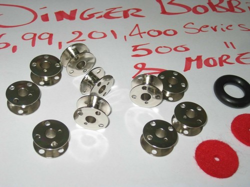 SINGER 66K,99K,201K SEWING MACHINE METAL BOBBIN,BOBBIN WINDER RUBBER ...