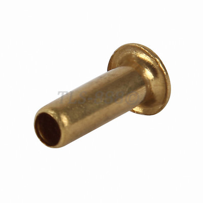 M3 M5 M6 Brass Eyelet Hollow Tubular Rivets Through Nuts Hole Grommets ...