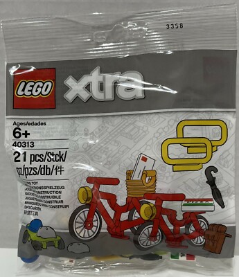 LEGO #40313 xtra Bicycles & Accessories Polybag Ages 6+ 21pcs ...