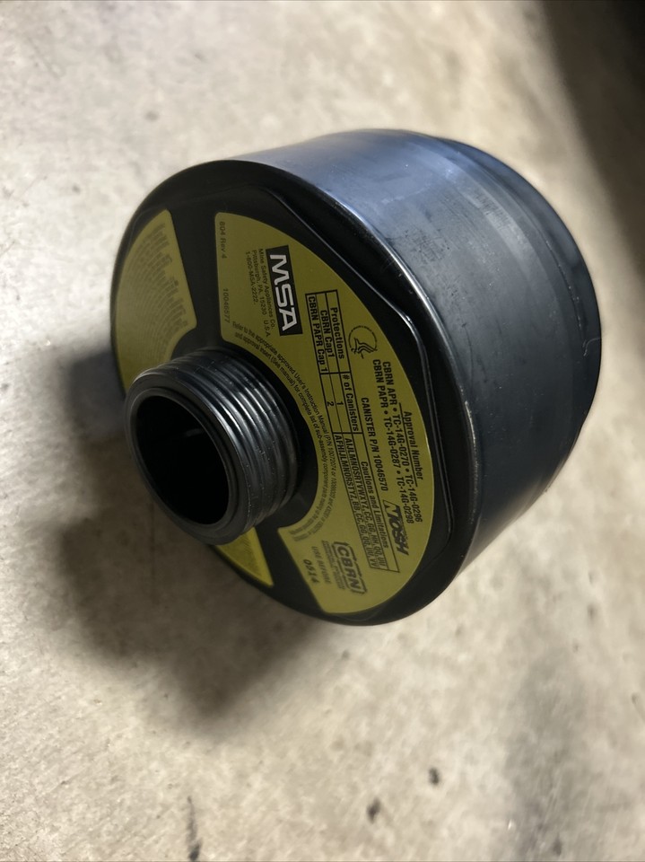 NATO CBRN NBC Gas Mask Respirator Filter Canister - Sealed | eBay
