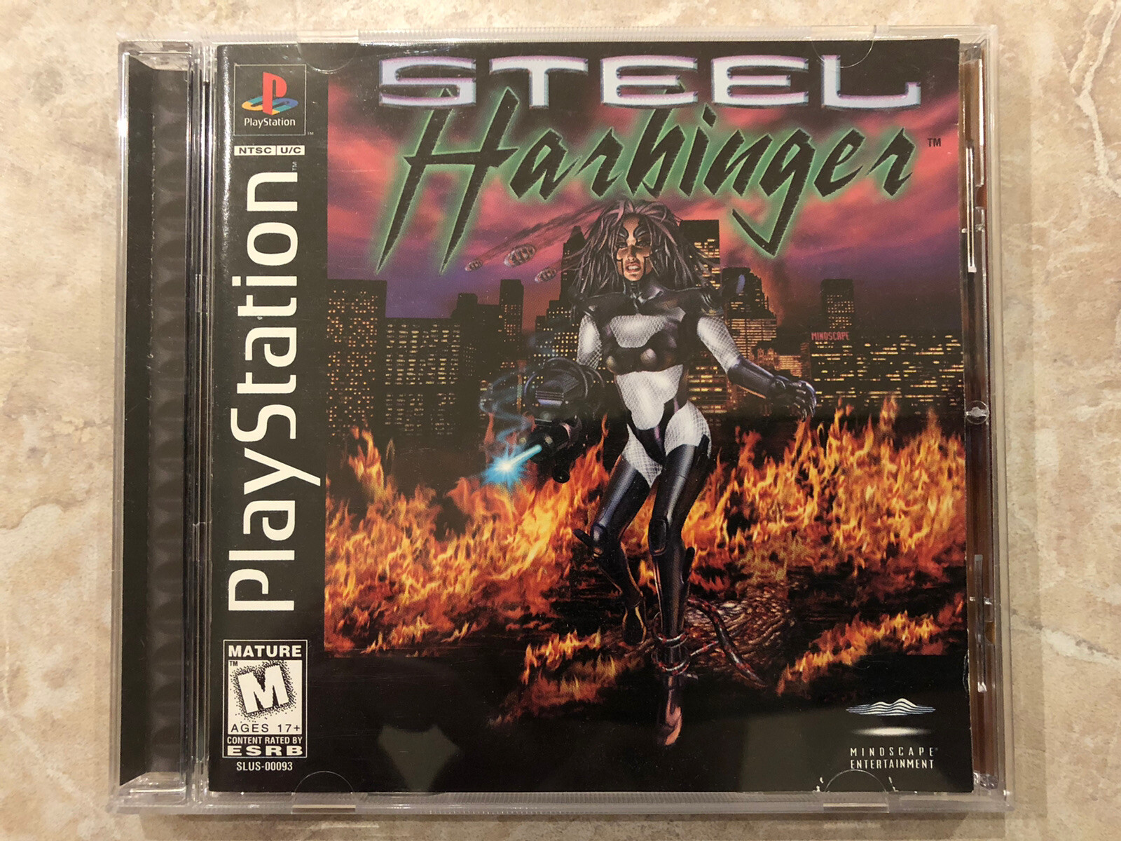 Steel Harbinger ( Sony Playstation 1 ), PS1 ,Complete w/Case & Manual ...