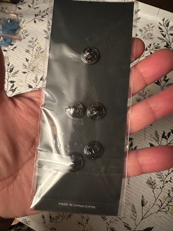 COACH Glitter Lapel Pin Set of 3 Unicorn & Dog & Dinosaur Promo Gift ...