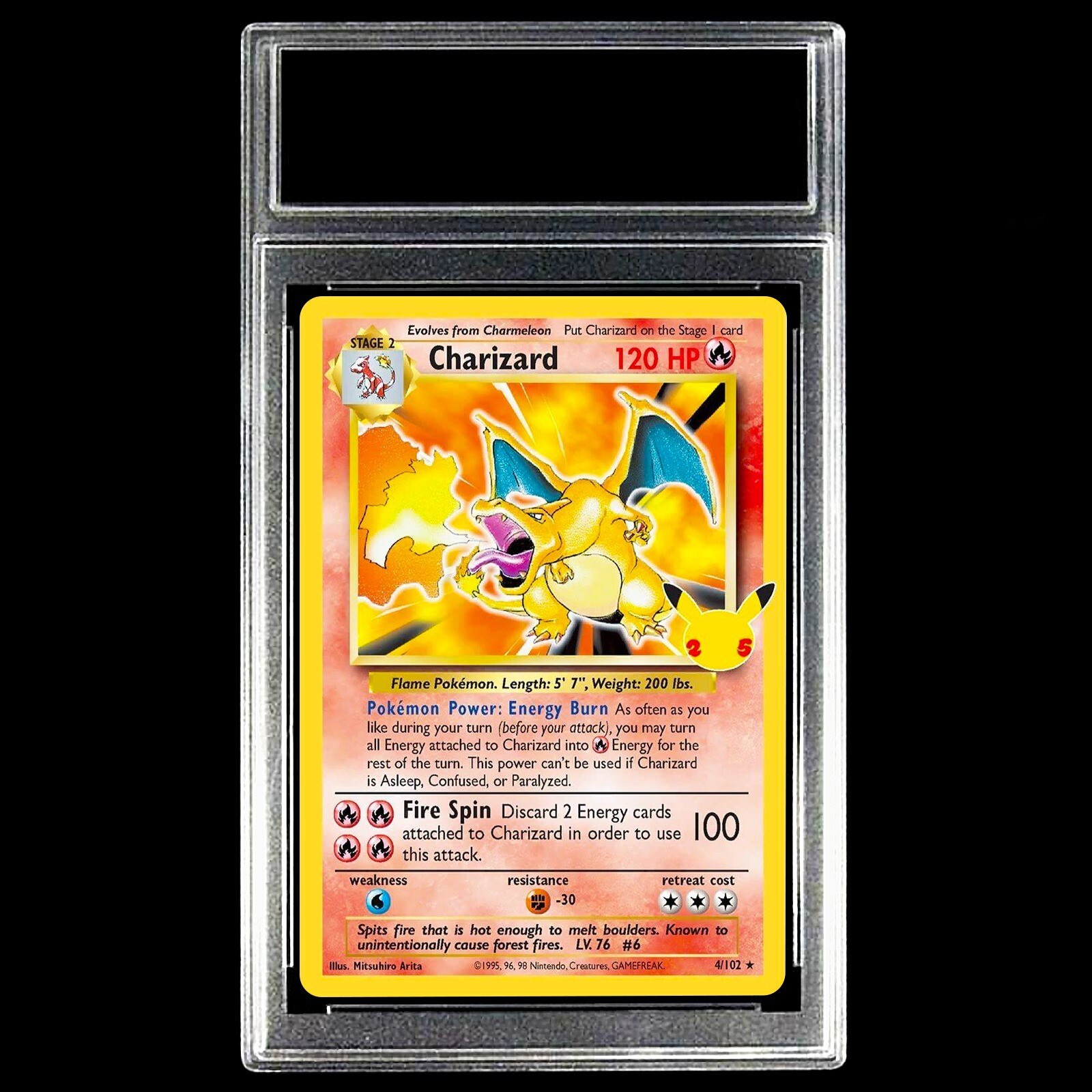 6x Frosted Empty Grading Card Slab Case Display Pokemon YuGiOh PSA Free ...