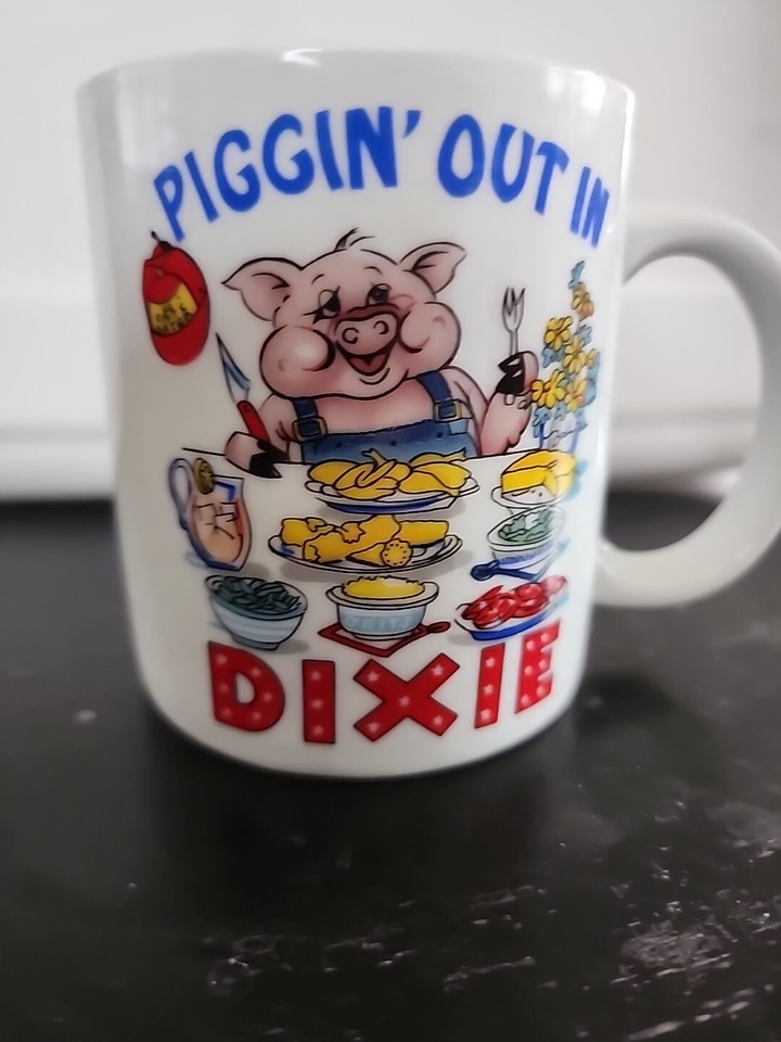 Piggin Out In Dixie Coffee Cup | eBay