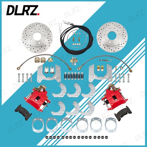 Disc Brake Conversion Kit, Red, New For Ford 9 Inch Universal Rear-End ...