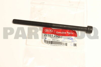 2232125001 Genuine Hyundai / KIA BOLT-CYLINDER HEAD | eBay