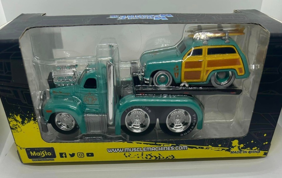 Maisto Muscle Machines & Muscle Transports Selection 1:64 die cast cars ...