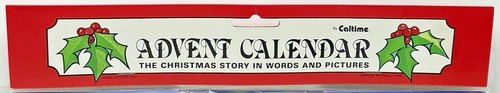 Caltime Advent Calendar The Christmas Story Nativity Made in England | eBay