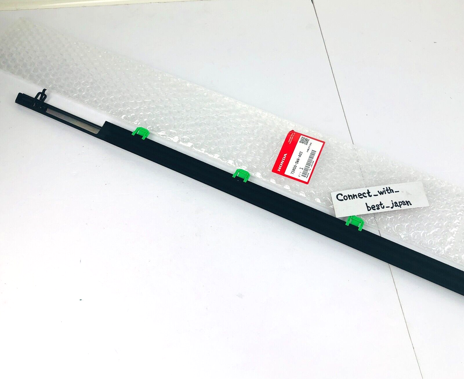 Honda Genuine Molding Assembly 72450-SWA-A02 | 72450SWAA02 | Left ...