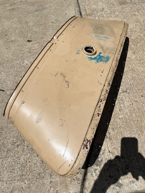 1930-1931 Ford Model A Gas Fuel Tank Cowl Top Rat Hot Street Rod Jalopy ...