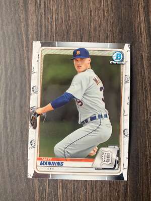 2020 Bowman Chrome Matt Manning Base #BCP-99 Detroit Tigers | eBay
