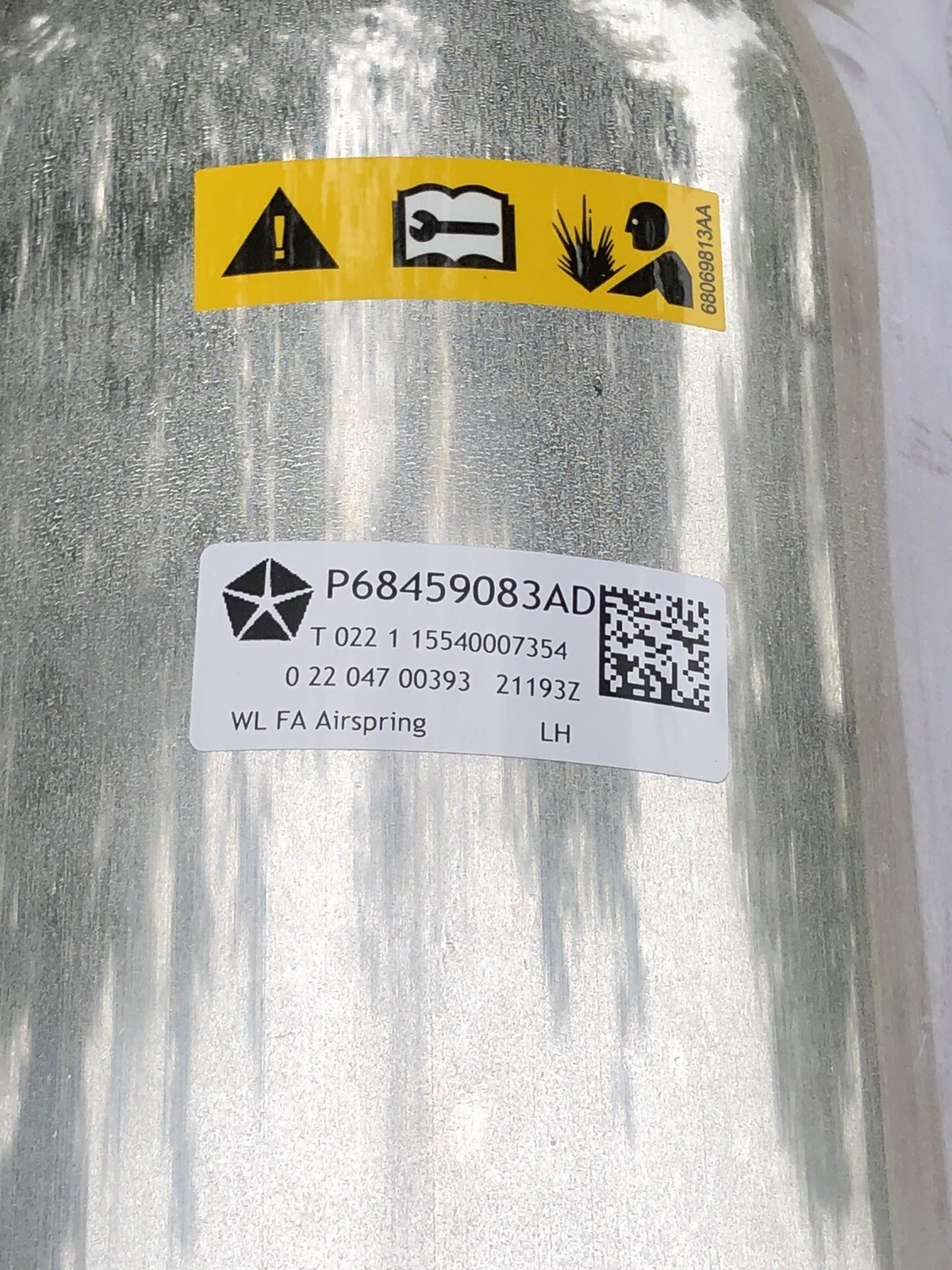 2021-23+JEEP+GRAND+CHEROKEE+L+LEFT+AIR+SUSPENSION+SPRING+SHOCK+ ...