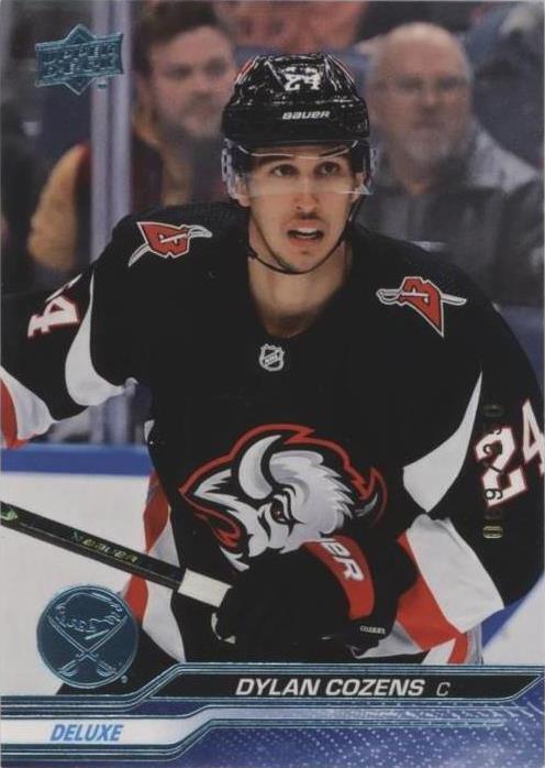 2023-24 Upper Deck Series 1 - Dylan Cozens #18 Deluxe /250 for sale ...