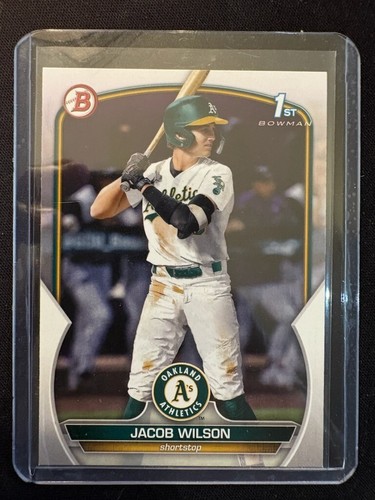 Jacob Wilson 2023 Bowman Draft Rookie Baseball Card ROY | eBay