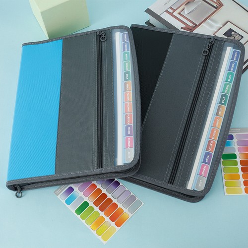 Expanding File Folder Individual Pockets Plastic File Folder with NX ...