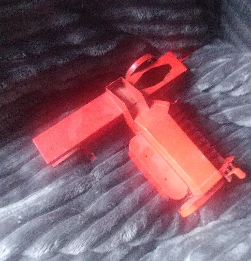 Vintage TRU-SCALE Hay Baler Red Metal Farm Toy Pressed Steel Toy § | eBay