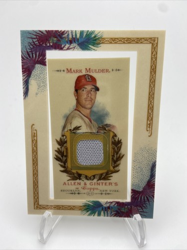 Mark Mulder 2007 Topps Allen and Ginter Relics Game Worn Baseball ...