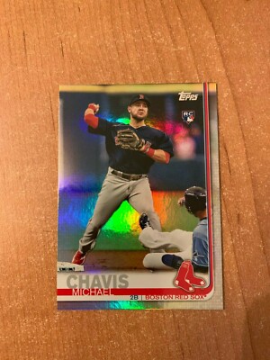 2019 Topps Update - Michael Chavis - #US170 Rainbow Foil Parallel ...
