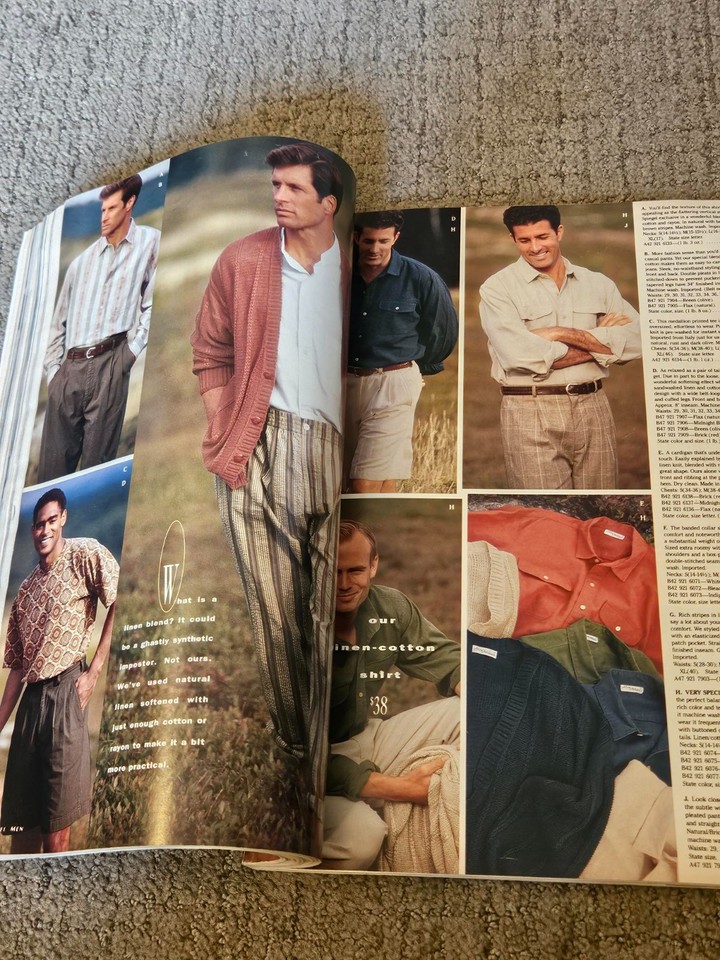Spiegel Collection Catalog 1992 Spring Summer Stephanie Seymour Fashion ...