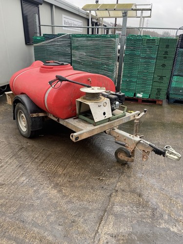 1500L Towable Jet Wash Pressure Washer Water Bowser Storage Tank | eBay UK