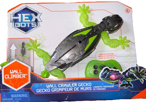 New HEX BOTS Wall crawler Gecko, Remote Control Robot Toy for Kids | eBay