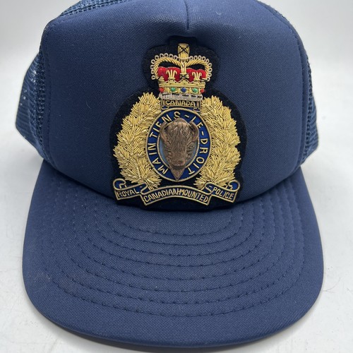Royal Canadian Mounted Hat Vintage SnapBack Police Mantises-le-droit ...