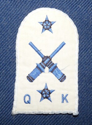 Vintage SADF South African Navy Quarters Armourer Petty Officer Sleeve ...