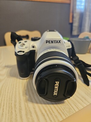 PENTAX Pentax K K-50 16.3MP Digital SLR Camera DSLR - White (Kit w/ DA ...
