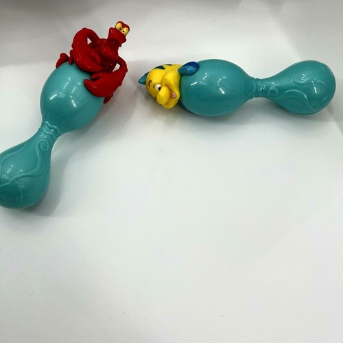 Disney The Little Mermaid Sebastian & Flounder Maracas Musical ...