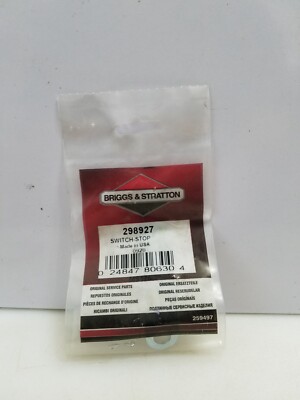 Briggs & Stratton Stop Switch 298927 - OEM Packaging - NEW - A2B | eBay