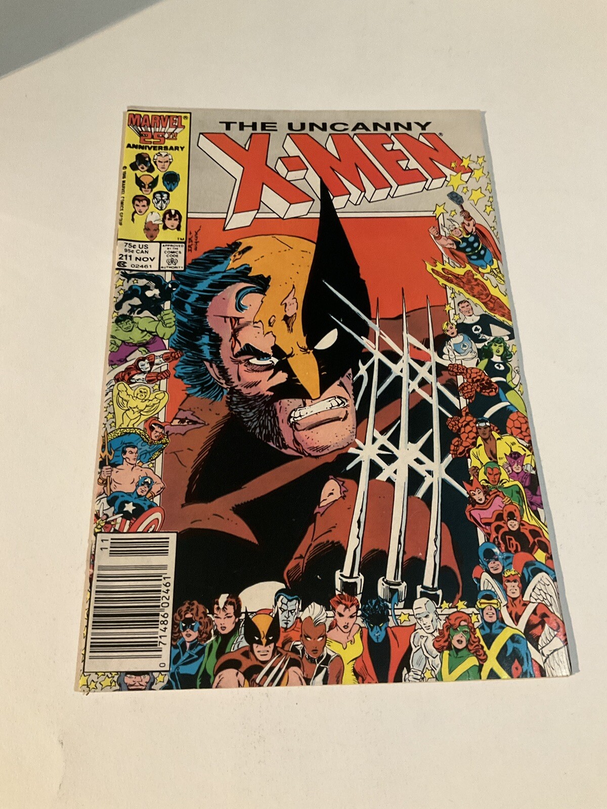 Uncanny X-Men 211 Fn Fine 6.0 Marvel Comics | eBay