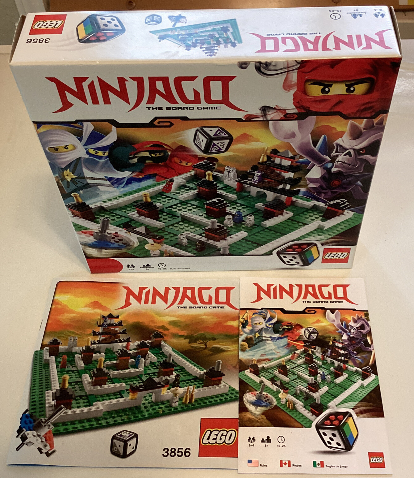 LEGO Games: Ninjago: The Board Game (3856) - Complete - Retired 2011 ...