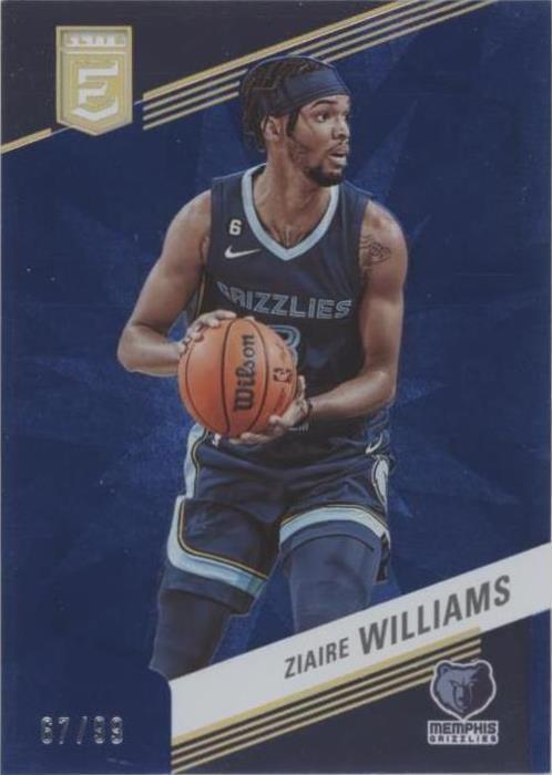 2022-23 Donruss Elite - Ziaire Williams #176 Blue /99 for sale online ...