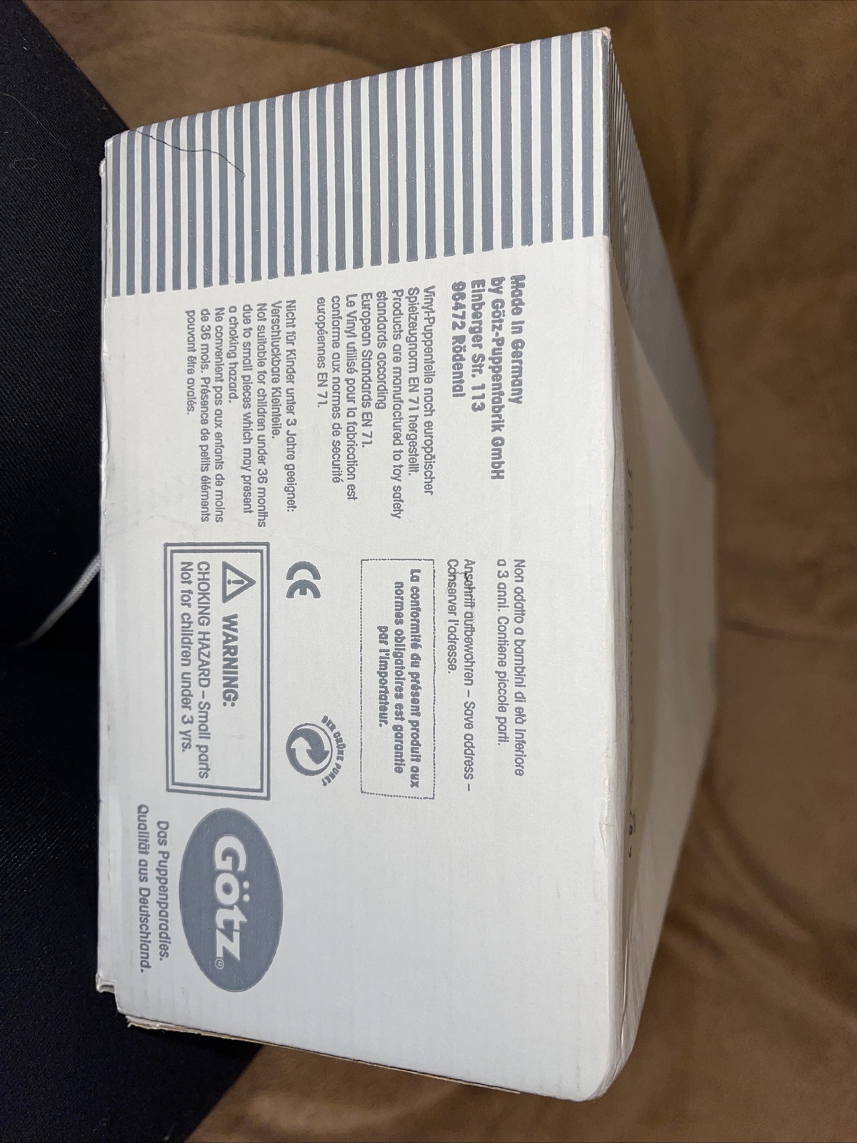 GOTZ German Puppenfabrik GmbH Doll 45cm Tall Art # 9714417 | eBay