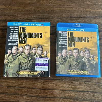 The Monuments Men Blu-ray/DVD Combo George Clooney Matt Damon Bill ...
