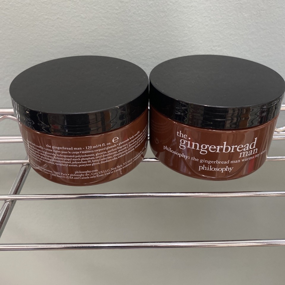 Philosophy The Gingerbread Man Glazed Body Souffle 4 fl oz - NEW ...