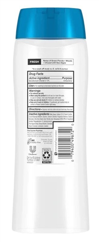 Suave Essentials Body Wash 18oz Deeply Clean Anti-Bact | eBay