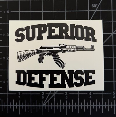 SUPERIOR DEFENSE SUPDEF STICKER OG FOG HPD AUTHENTIC | eBay