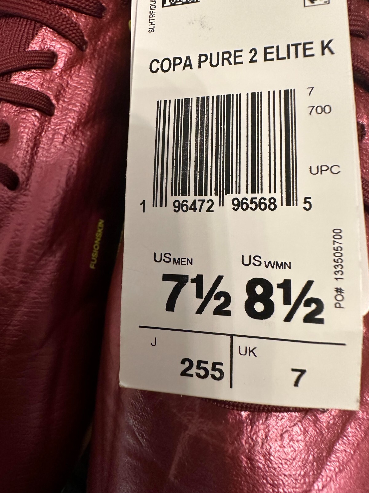 adidas Copa Pure 2 Elite KT FG Soccer Cleats Mens Size 7.5 IE7485 ...