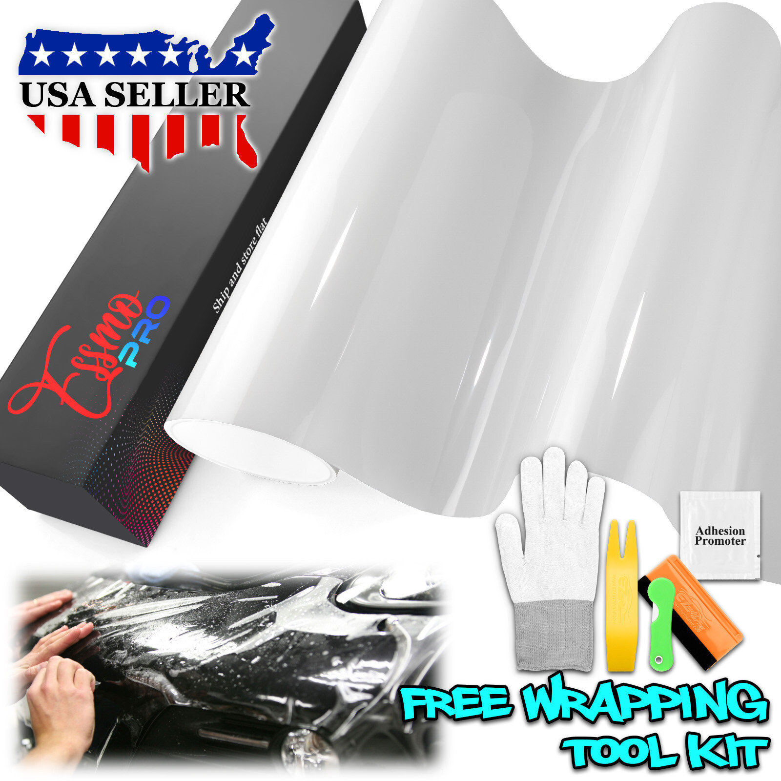 PPF Paint Protection Film PRO Gloss TPU Clear Wrap Scratch Resistant ...