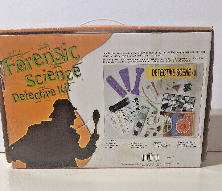 Vintage Radio Shack Forensic Science Detective Kit Stock Ages 8 On Up ...