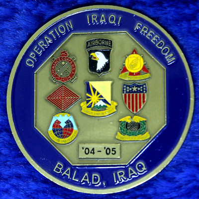 US Army LTF 129 Operation Iraqi Freedom Balad 2004 2005 101st Challenge ...