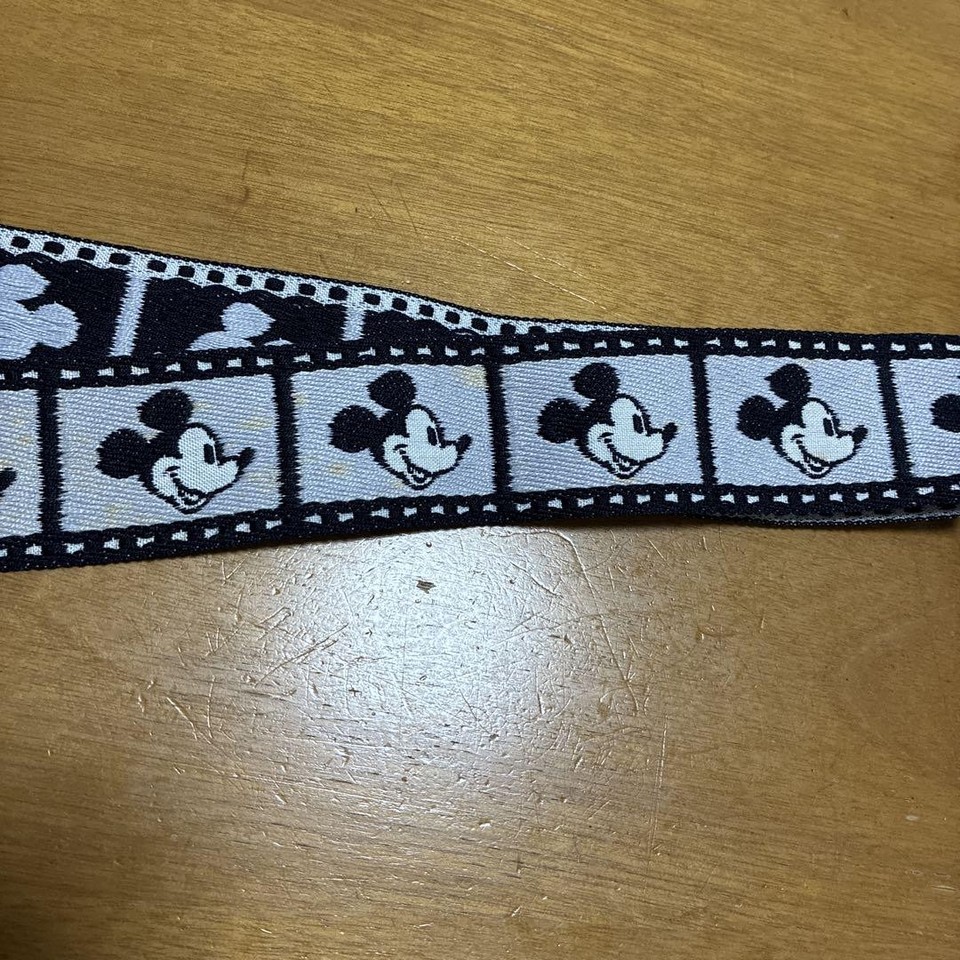 Mickey Mouse Tyrolean Ribbon Damaged Approx. 1m Shōwa Retro | eBay