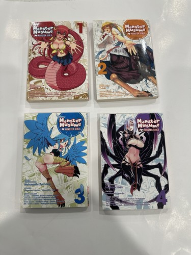 Monster Musume I Heart Monster Girls Manga Volume 1-4 (English Seven ...