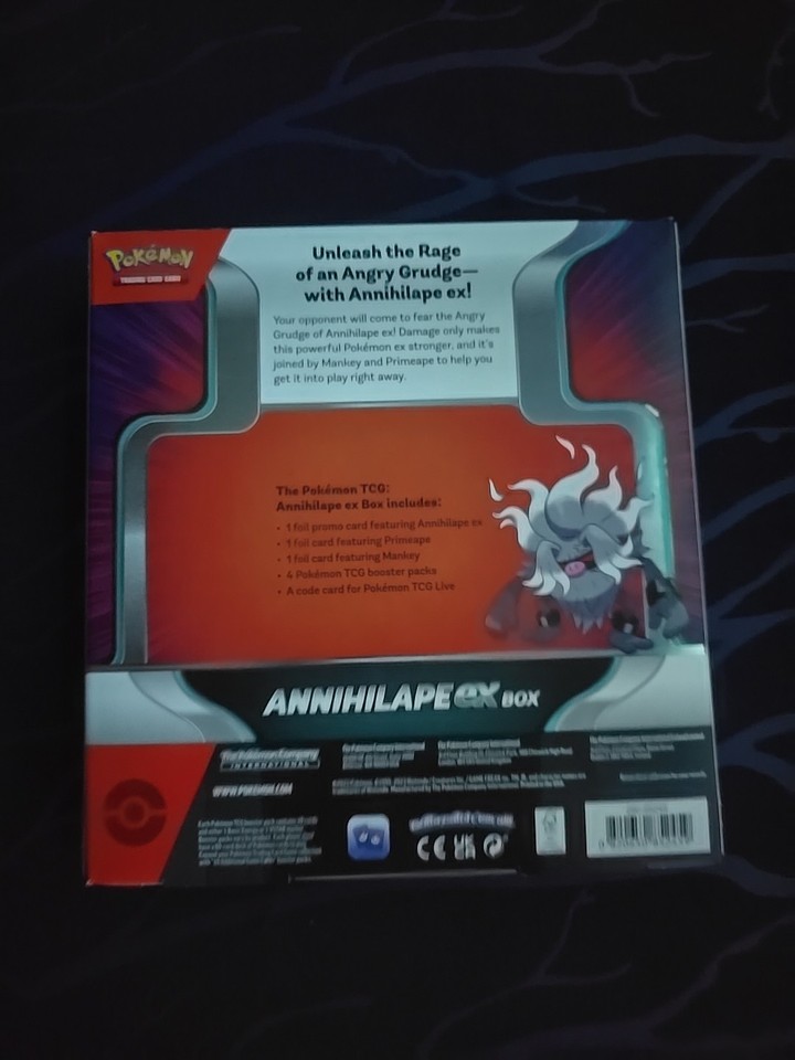 Pokemon TCG Annihilape EX Collection Box | eBay
