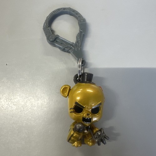 Just Toys Five Nights at Freddys Rare Golden Freddy Collector Clip ...